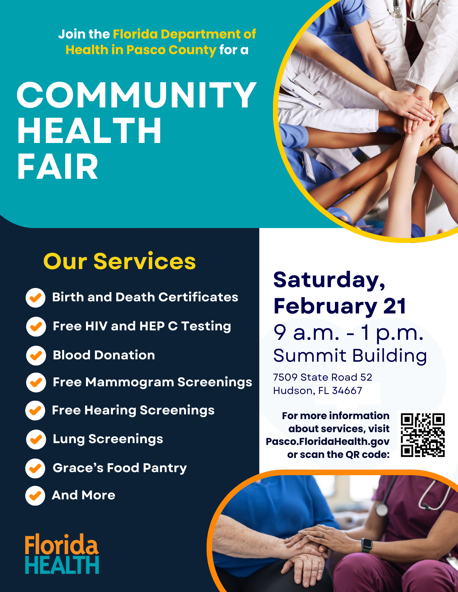 Community Health Fair - February 21, 2026